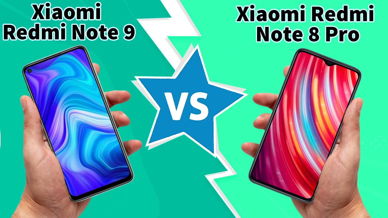 مقارنه بين Redmi Note 9 vs Redmi Note 8 Pro - YouTube