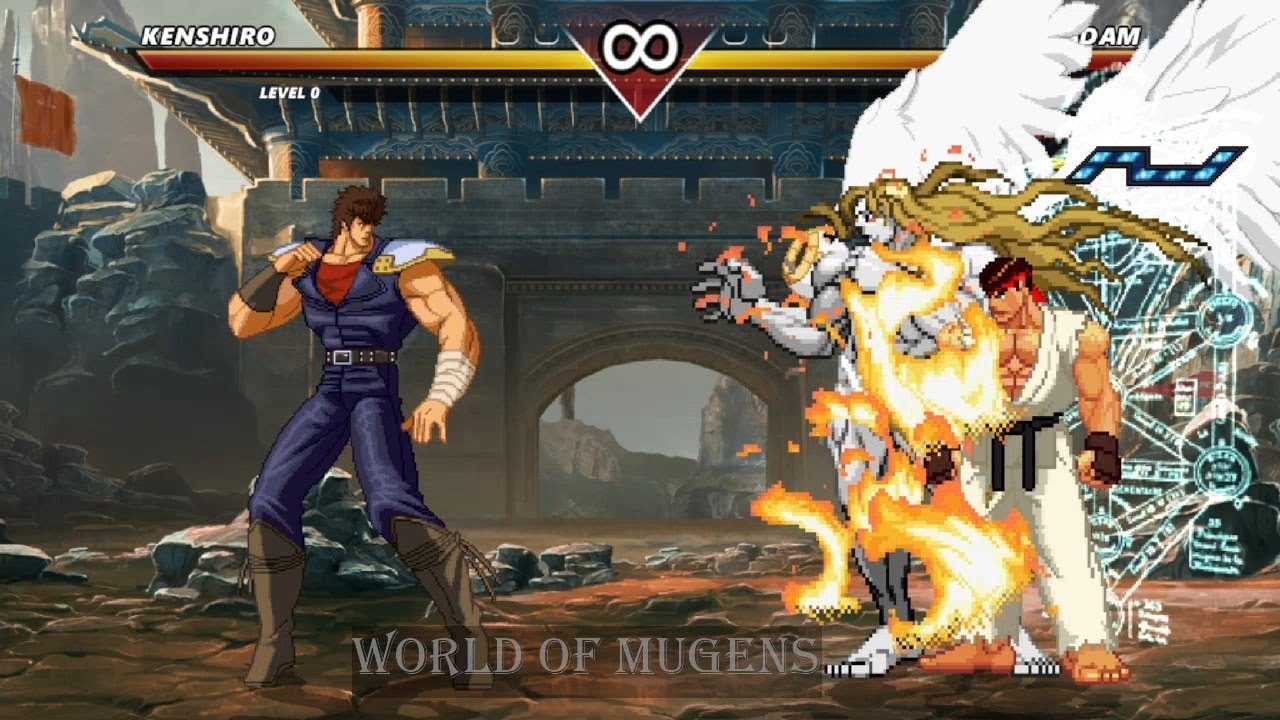 [Street Fighter Mugen] ShinRyu & Adam Vs Kenshiro (Hard Mode) - YouTube