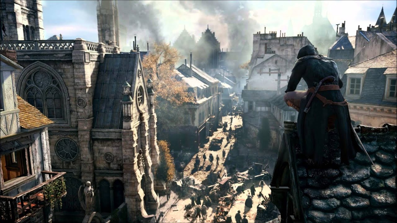 Assassin's Creed Unity Unreleased OST - Helix Menu Ambient - YouTube