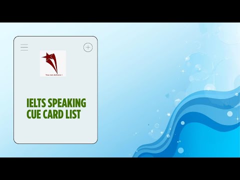 IELTS Speaking Cue Card List September to December 2022 | New Speaking ...