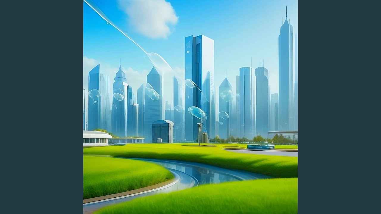 living in a frutiger aero city - YouTube