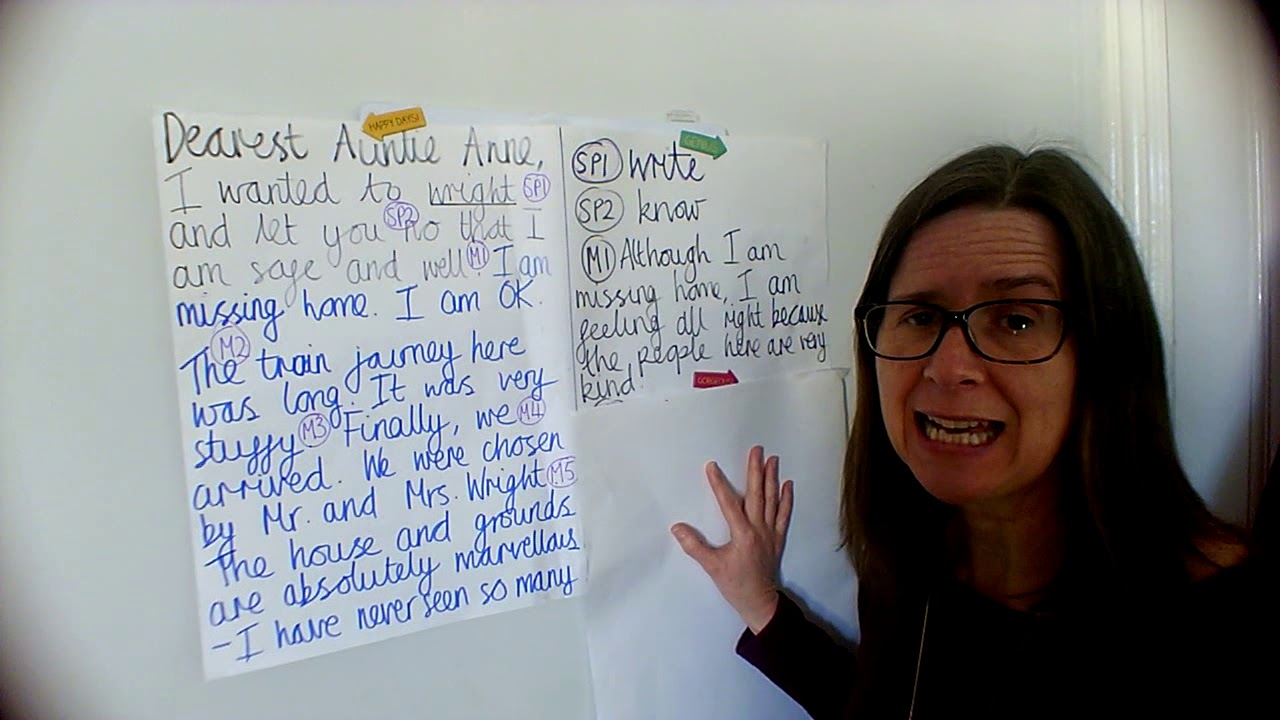 Year 6 Wk1 Thurs Writing Editing lesson - YouTube