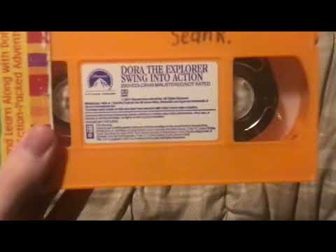 Dora the Explorer Swing Into Action! 2001 Vhs - YouTube