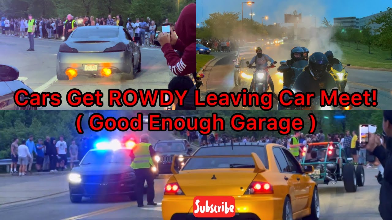 Cars Get ROWDY Leaving GEG Car Meet (Biggest Car Meet of 2021!) - YouTube