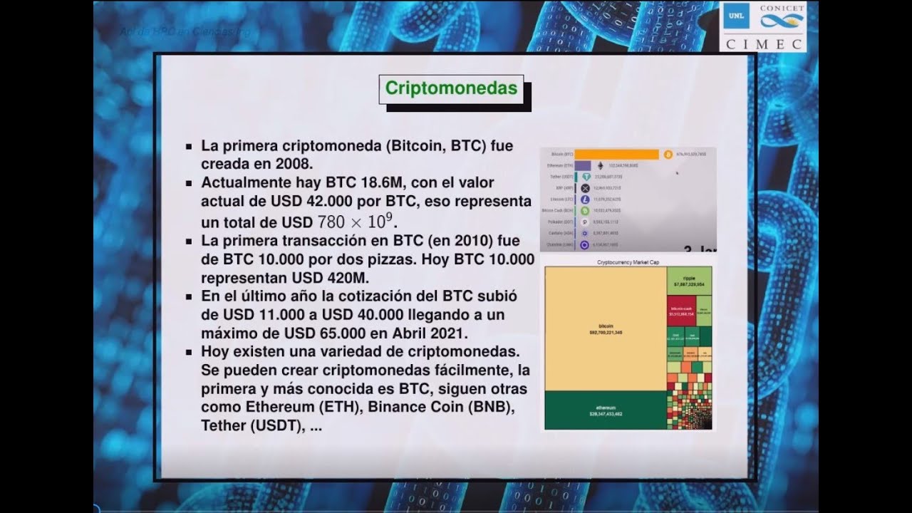 Bitcoin, criptomonedas y blockchain - Mario Storti - primera parte ...