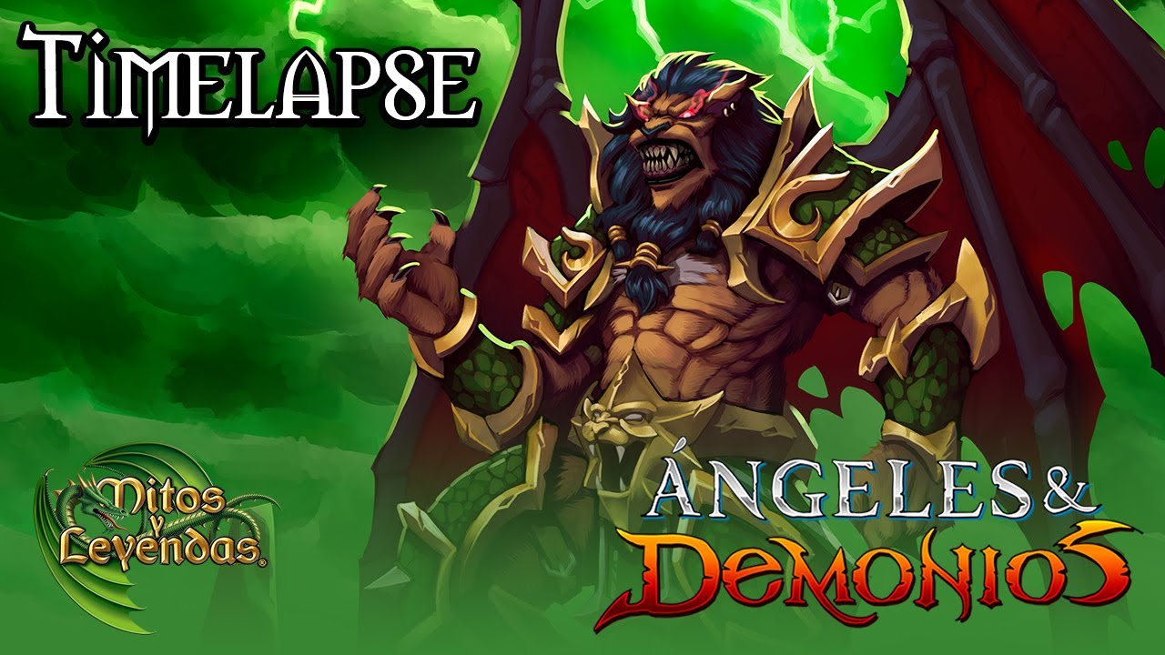 Ipos - Angeles y Demonios | Mitos y Leyendas | Timelapse Art - YouTube