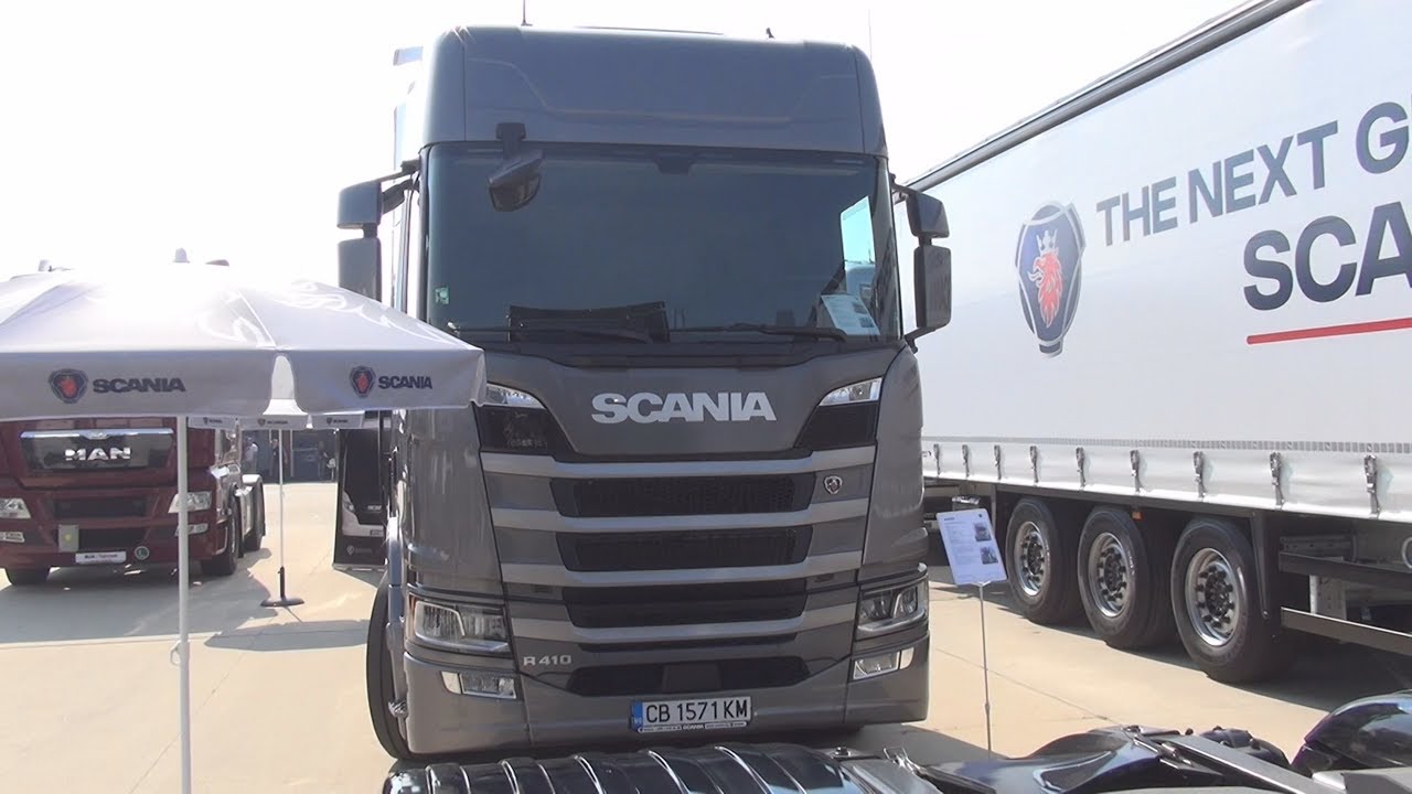 Scania R 410 A4x2LA Tractor Truck (2017) Exterior and Interior - YouTube