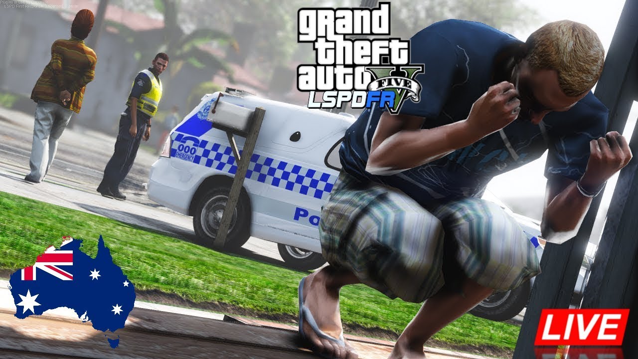 GTA 5 - LSPDFR Australia LIVE - VICPOL Divvy Van Patrol! (GTA 5 Police ...