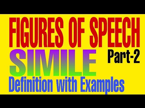 Figures of Speech (SIMILE) Part-2 Definition with Examples By-B.K.Sir ...