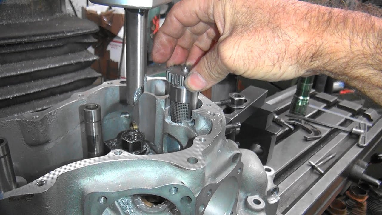 #153 1946 junk 84ci stroker knucklehead 500 mile new repo motor rebuild ...