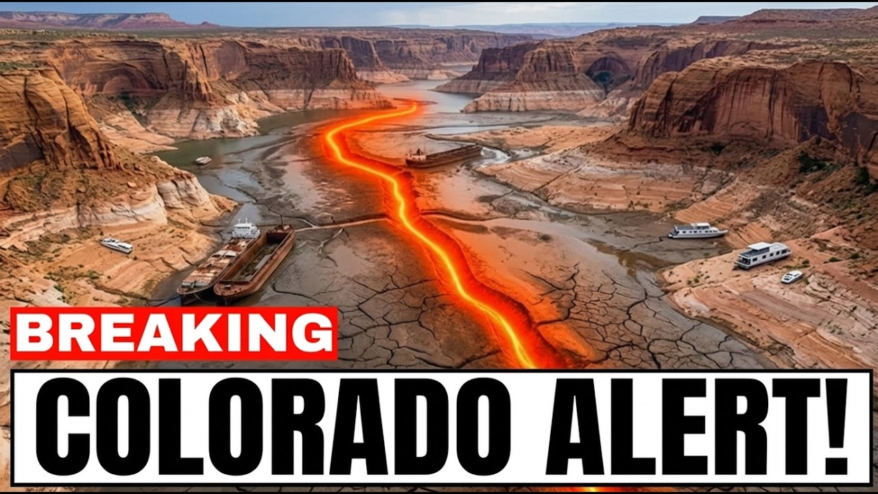 Colorado River DROPS 76% in 24 Hours - 7 States in DANGER of Losing ALL ...