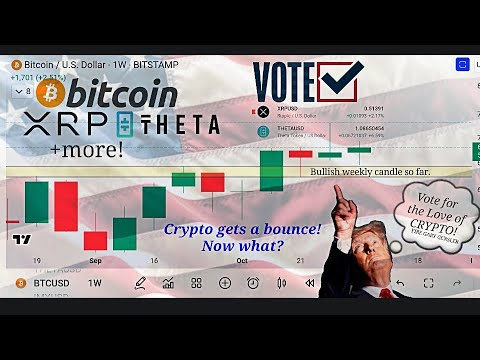 Crypto Election Day! #bitcoin #XRP #THETA #VOTE Price analysis and ...