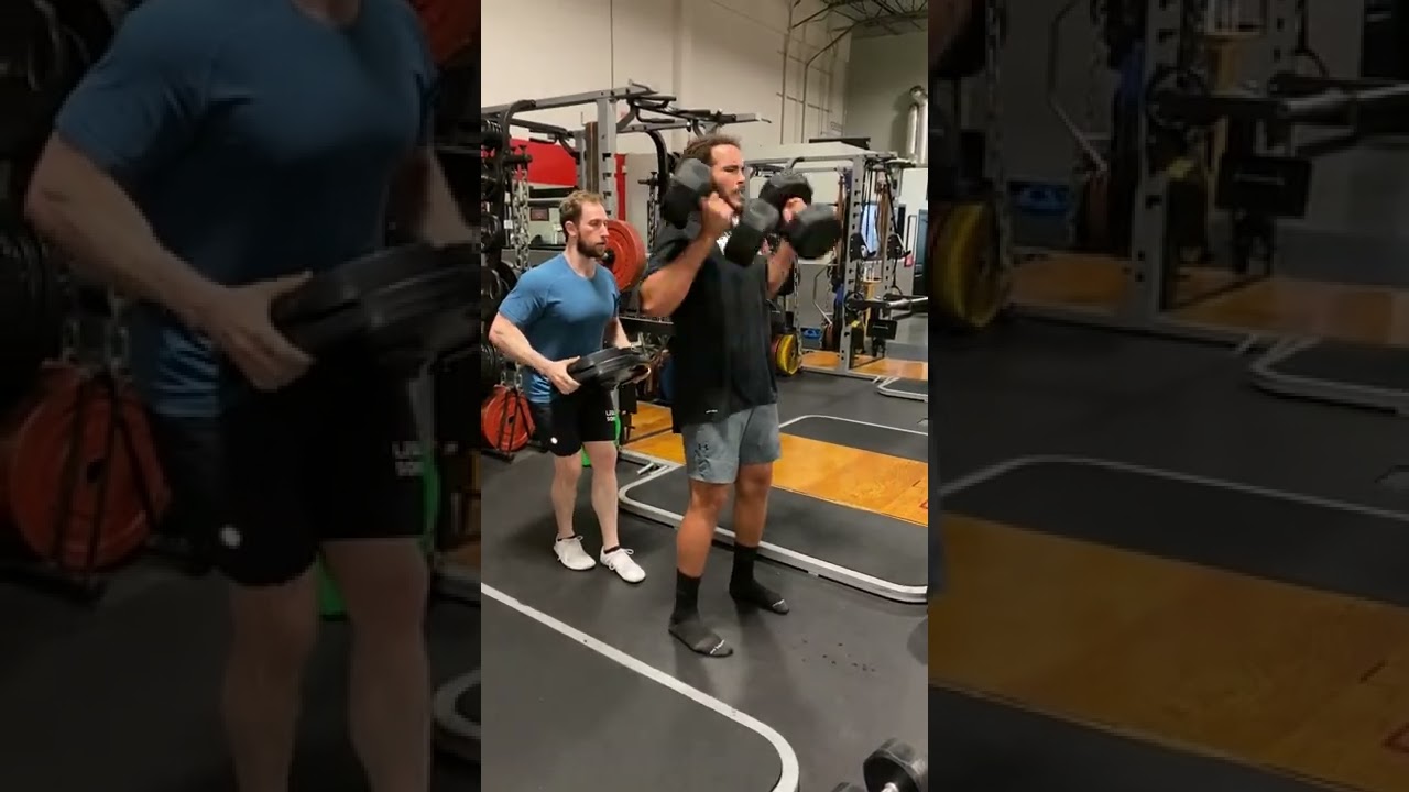 In 3 Seconds You'll Have more POWER with Table Top Dumbbell Clean!! NFL ...