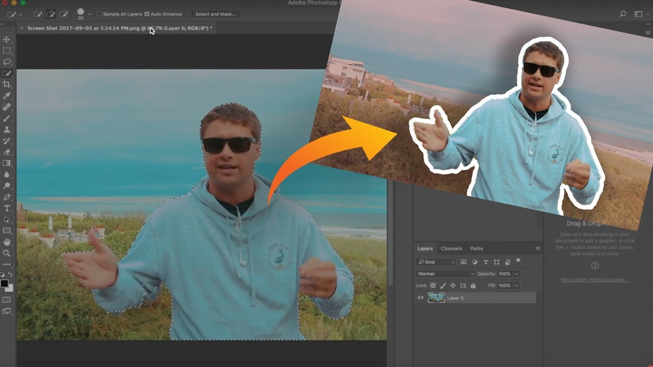 How to Make a PRO Thumbnail in 3 Minutes With Photoshop (How to add The ...