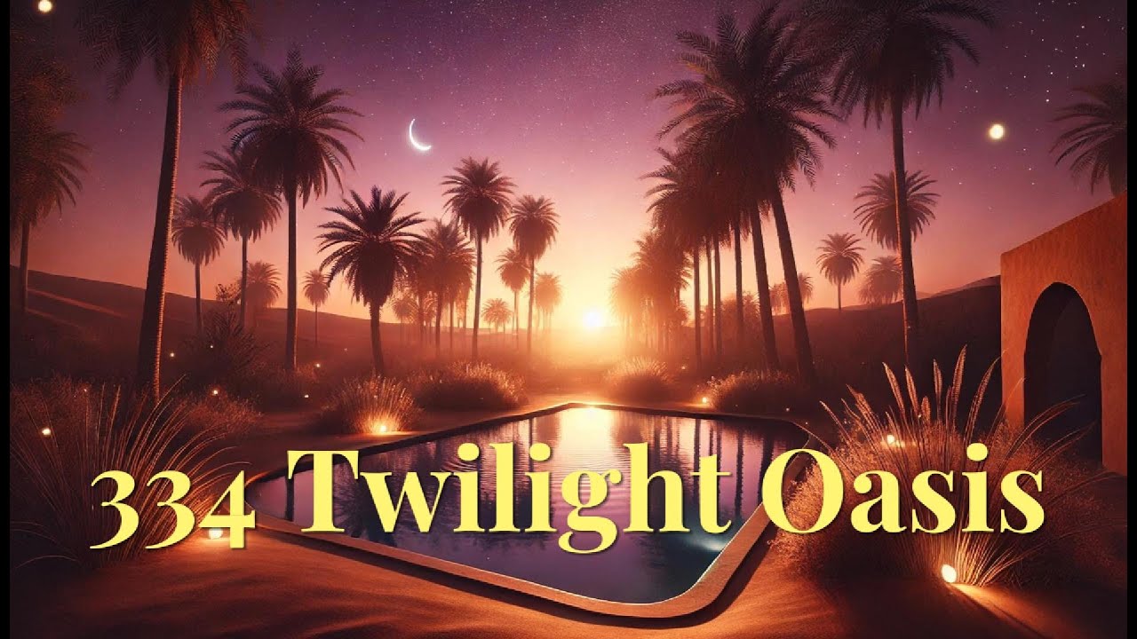 🏝️ Day 334: Twilight Oasis 1 Hour of Cinematic Lo-Fi Ambience | ZAP ...