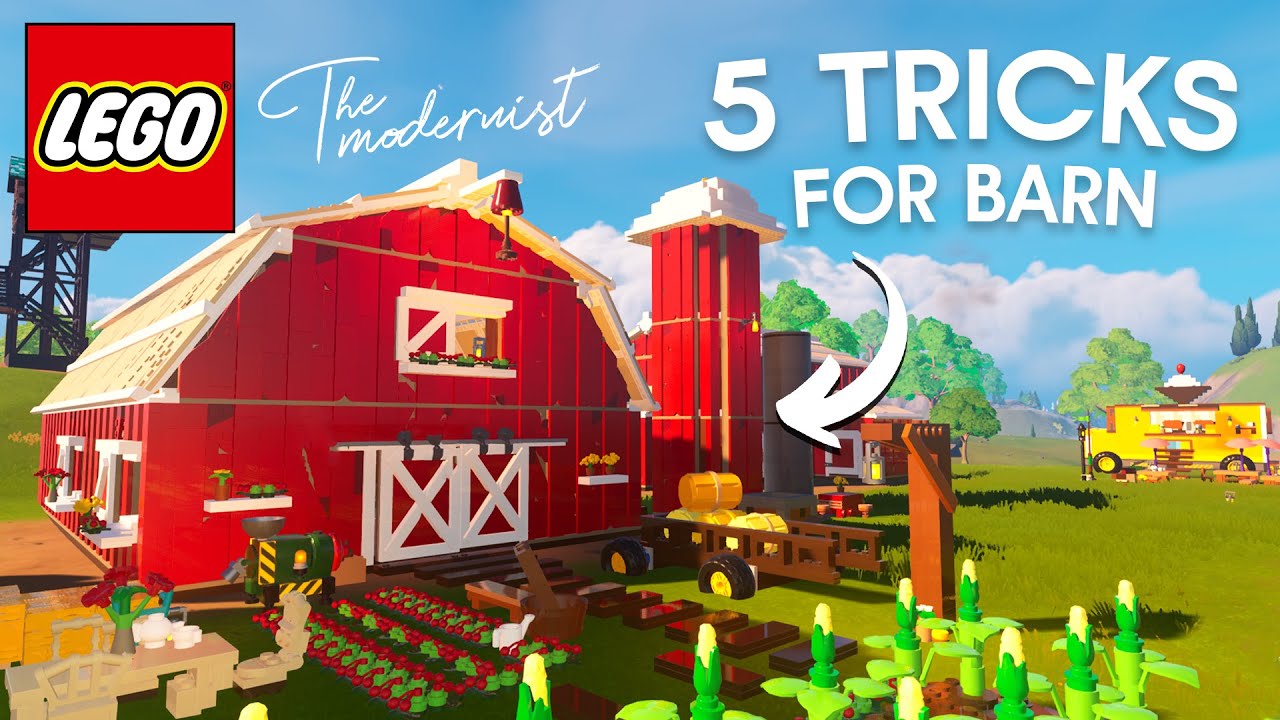 Fortnite Lego: 5 TRICKS To Make your Barn Look BETTER! - YouTube