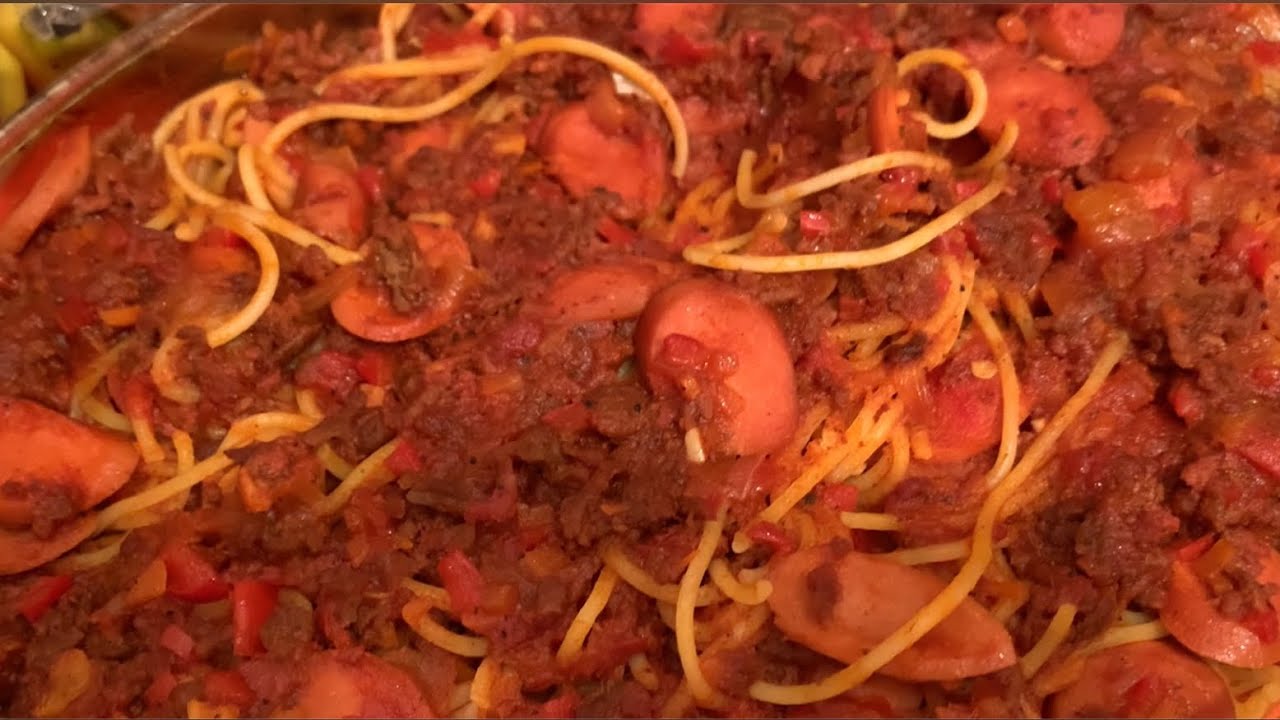 Spaghetting pababa/dumplings with salad - YouTube