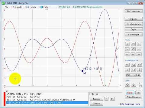03 - Guida a EffeDiX - Studio del grafico di una funzione - YouTube