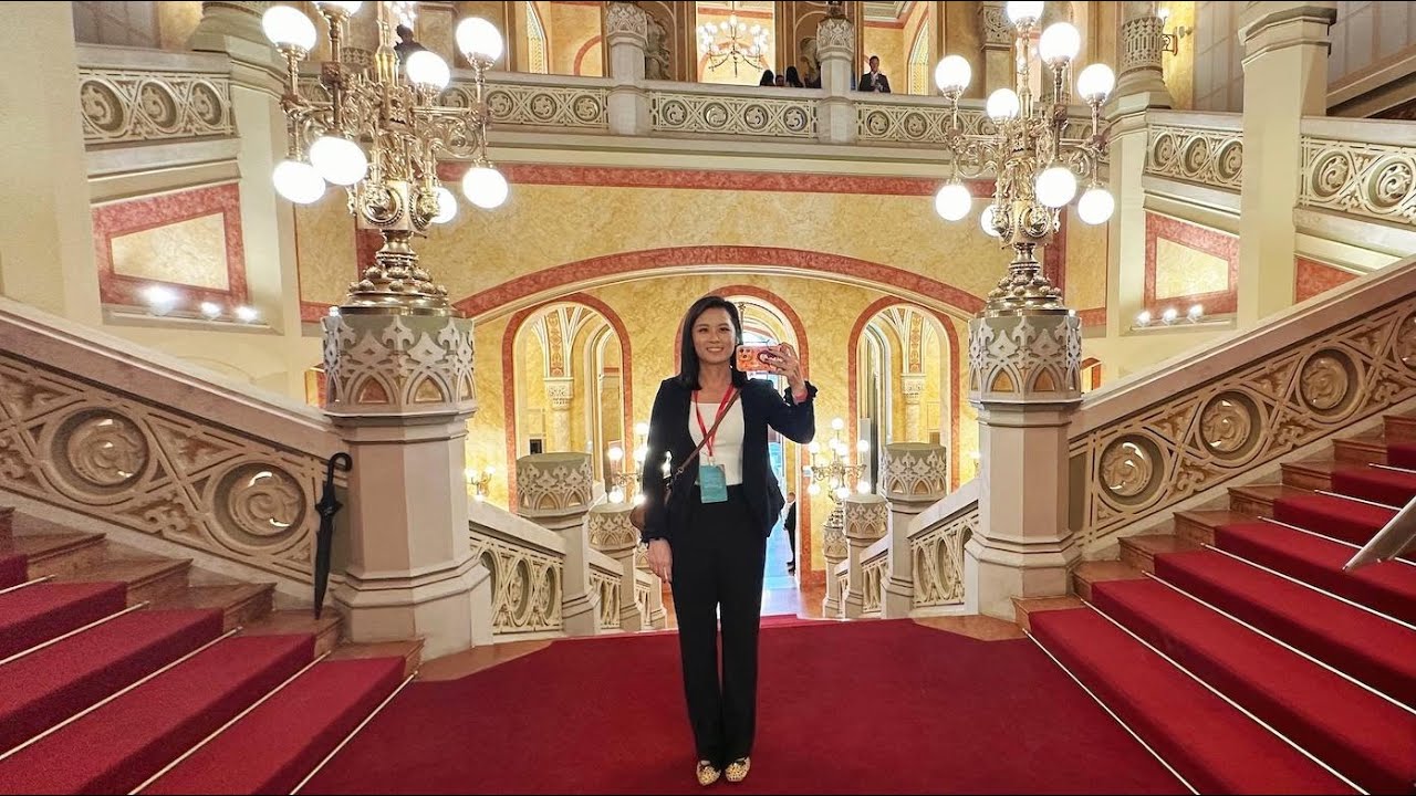 VLOG: Touring Vigadó Concert Hall as Xinhua, ATV host key annual ...
