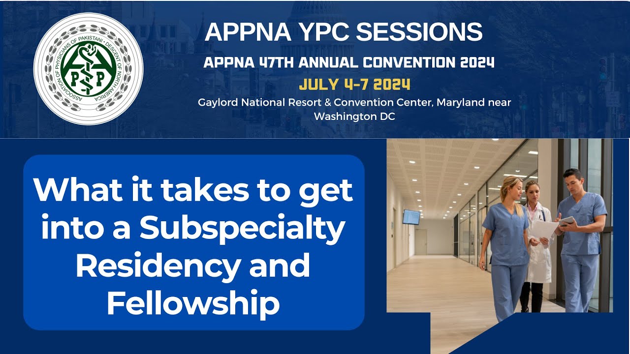 What it takes to get into a Subspecialty Residency & Fellowship - YouTube