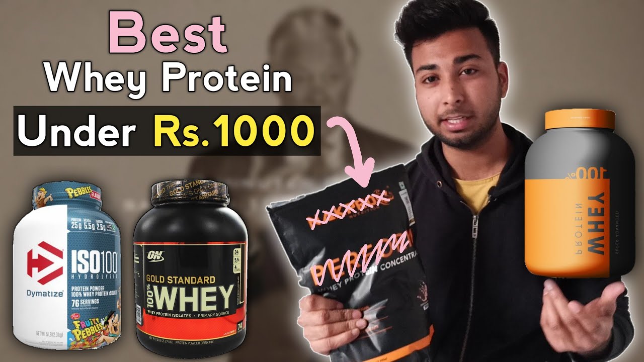 Best Whey Protein under Rs.1000 [in 6 Flavours🤤] - YouTube