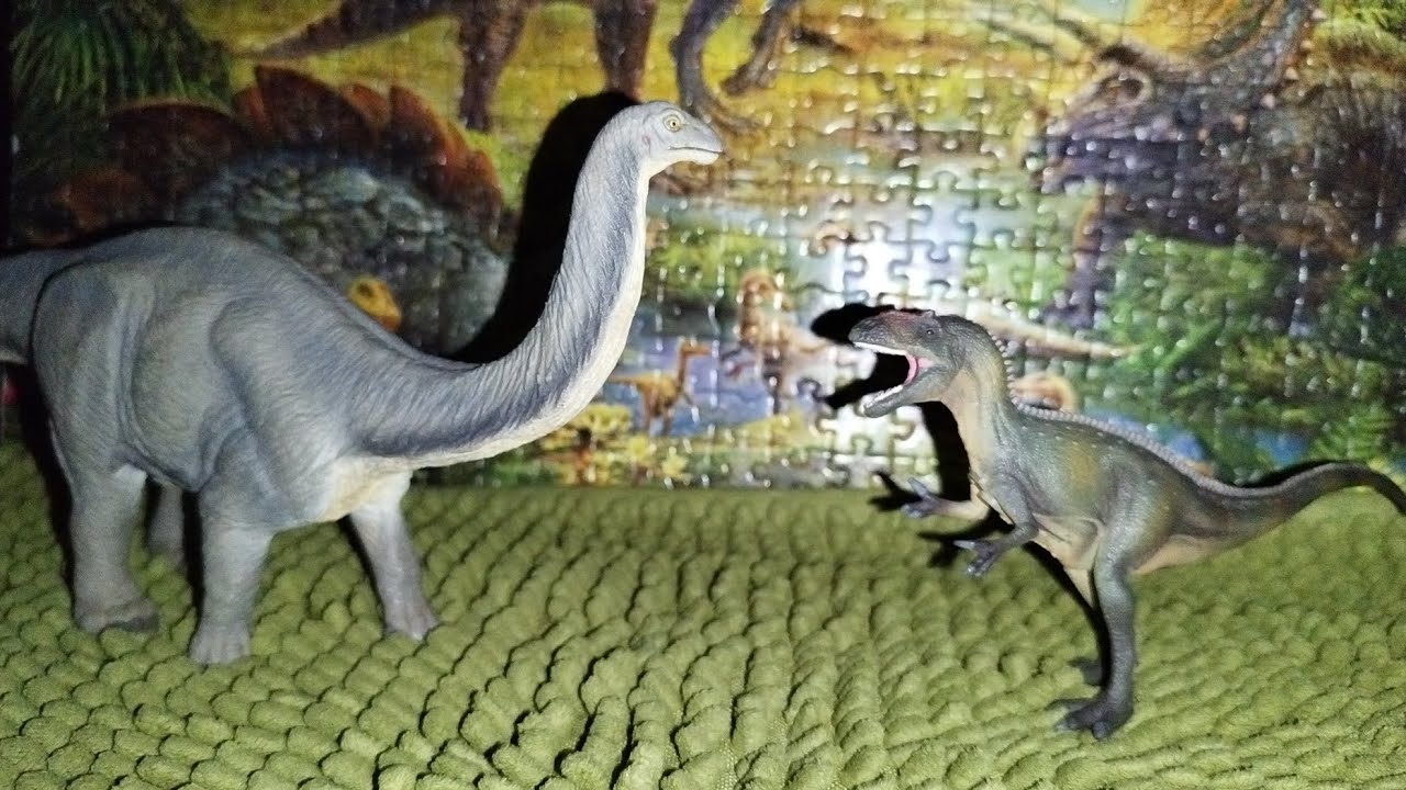Apatosaurus VS Allosaurus - YouTube