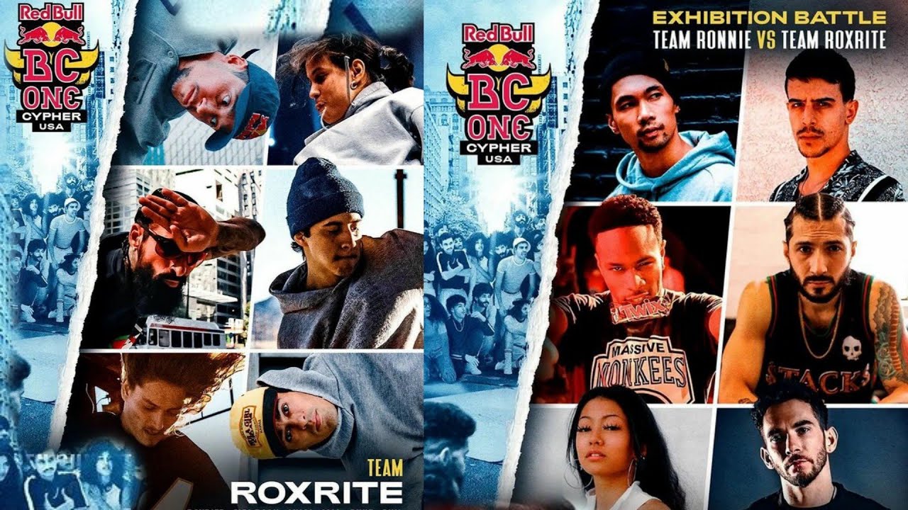 TEAM RONNIE VS TEAM ROXRITE [EXHIBITION BATTLE RED BULL BC OBE CYPHER ...