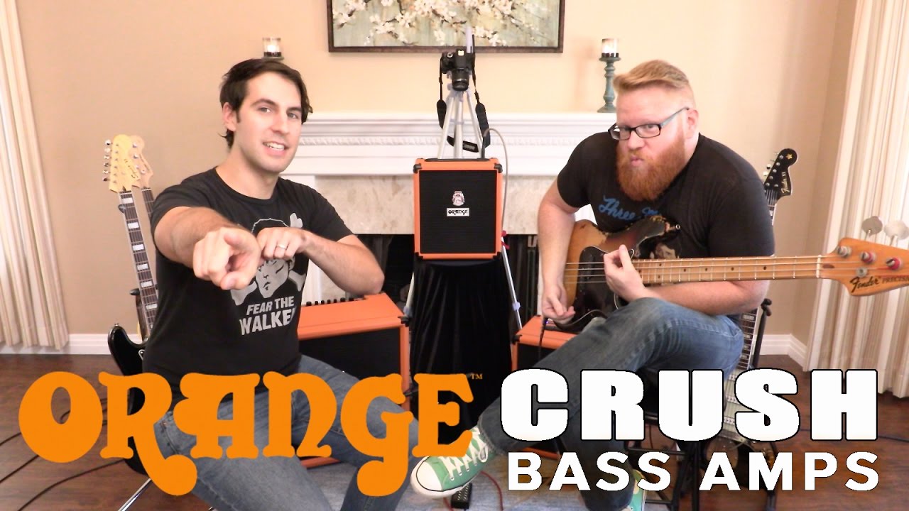 Orange Crush Bass Amps Demo w/ Mike Adams of Mike & Mike's Guitar Bar ...