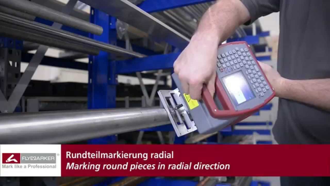 FlyMarker PRO - Portable Dot Marking Systems - YouTube