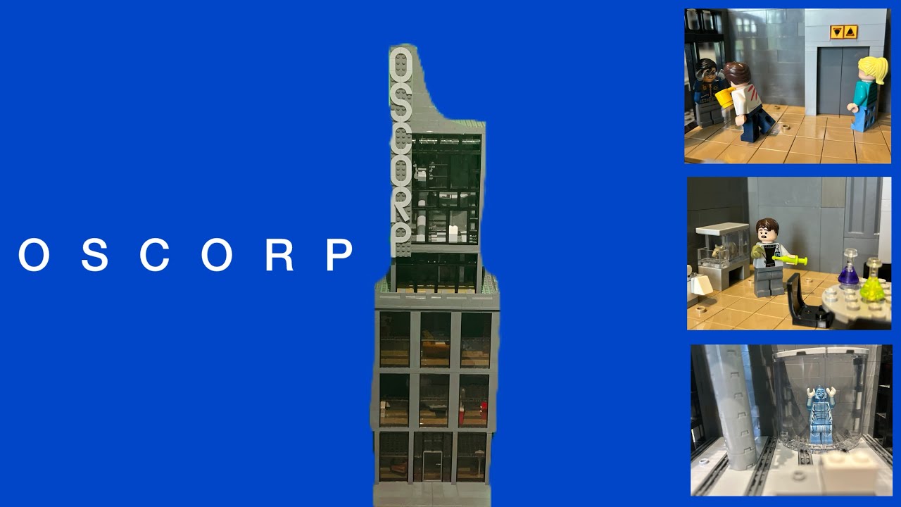 Lego Oscorp Tower - YouTube