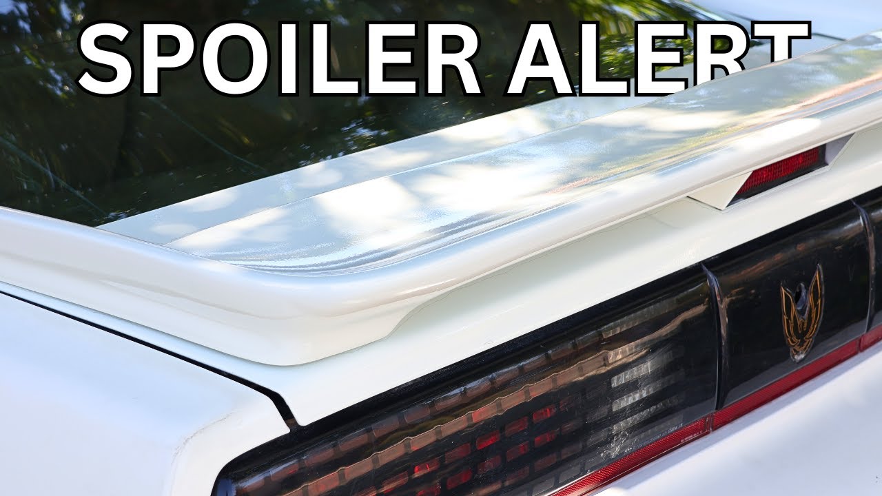 Pontiac Trans Am GTA Spoiler Upgrade | Fiberglass Spoiler Replacement ...