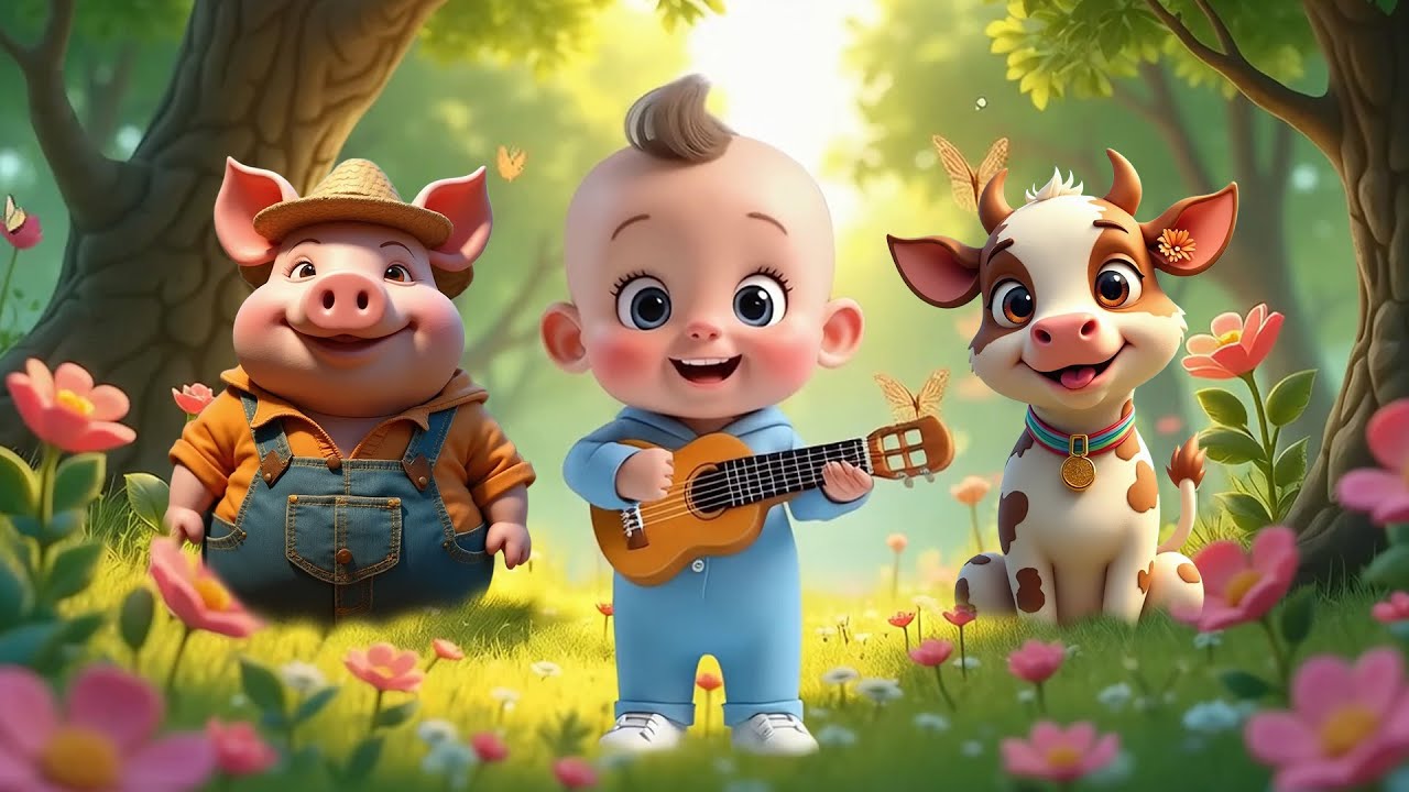 Time to Wake Up on the Farm + More Songs | Baby Song | Nursery Rhymes ...