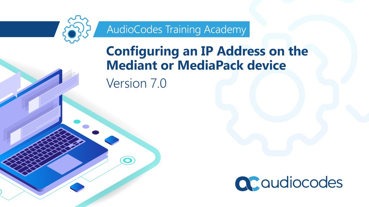 Configuring an IP Address on the Mediant or MediaPack device - Version ...