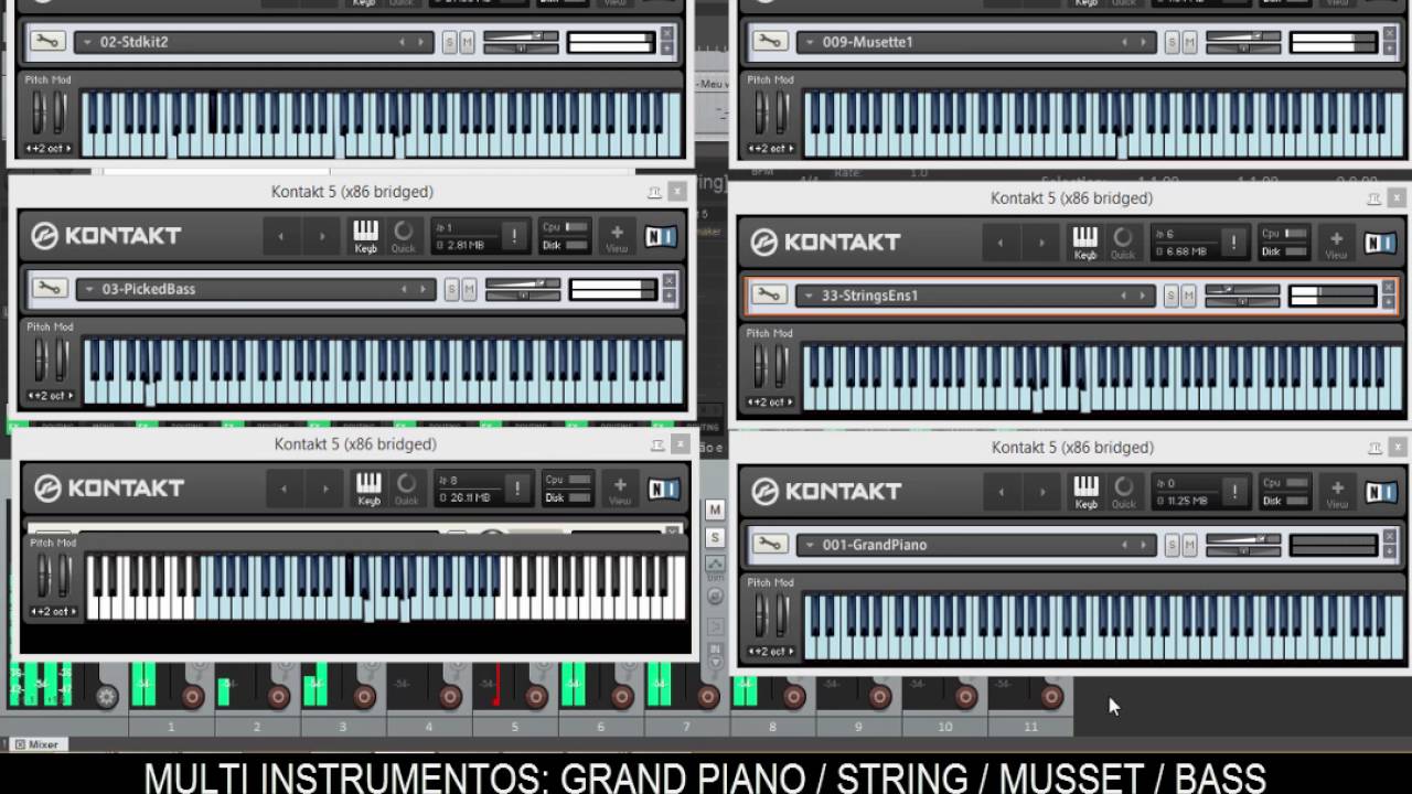 SAMPLES KORG PA50 PARA KONTAKT - YouTube