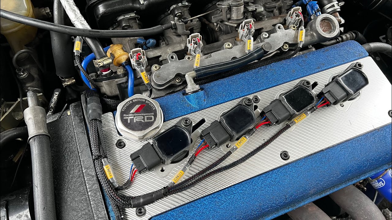 TOYOTA COROLLA AE111 4A-GE 20V VTC ENGINE POWERED BY MAXXECU STREET ...