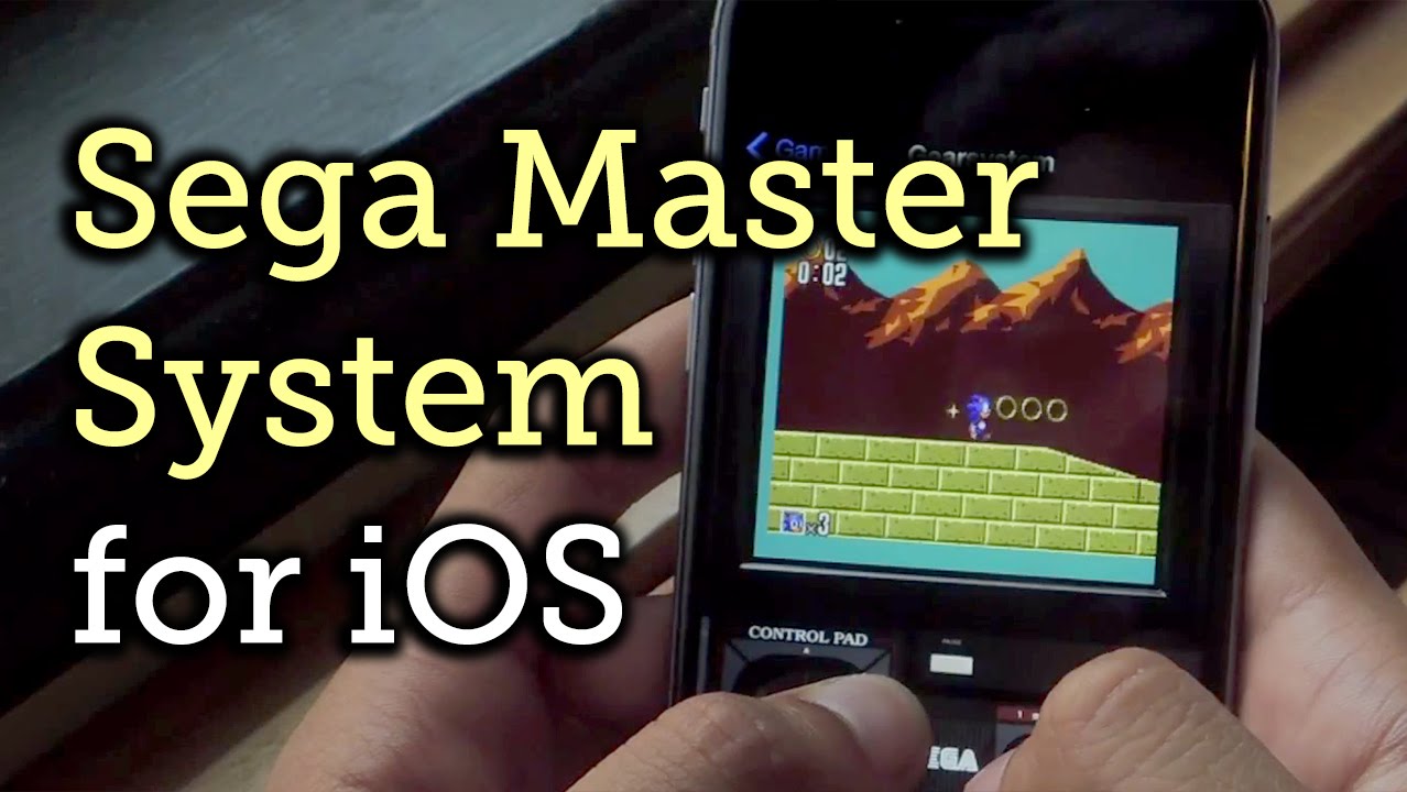 Play Sega Master System Games on Your iPad or iPhone (No Jailbreak ...
