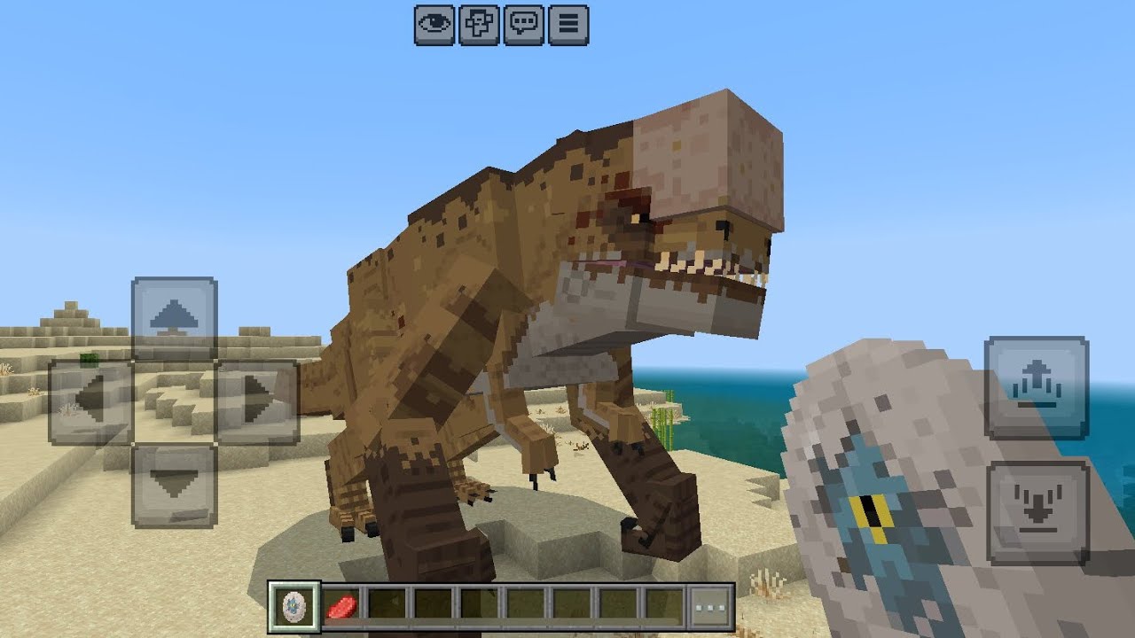 Jurassic World Rebirth ADDON UPDATE in Minecraft PE - YouTube
