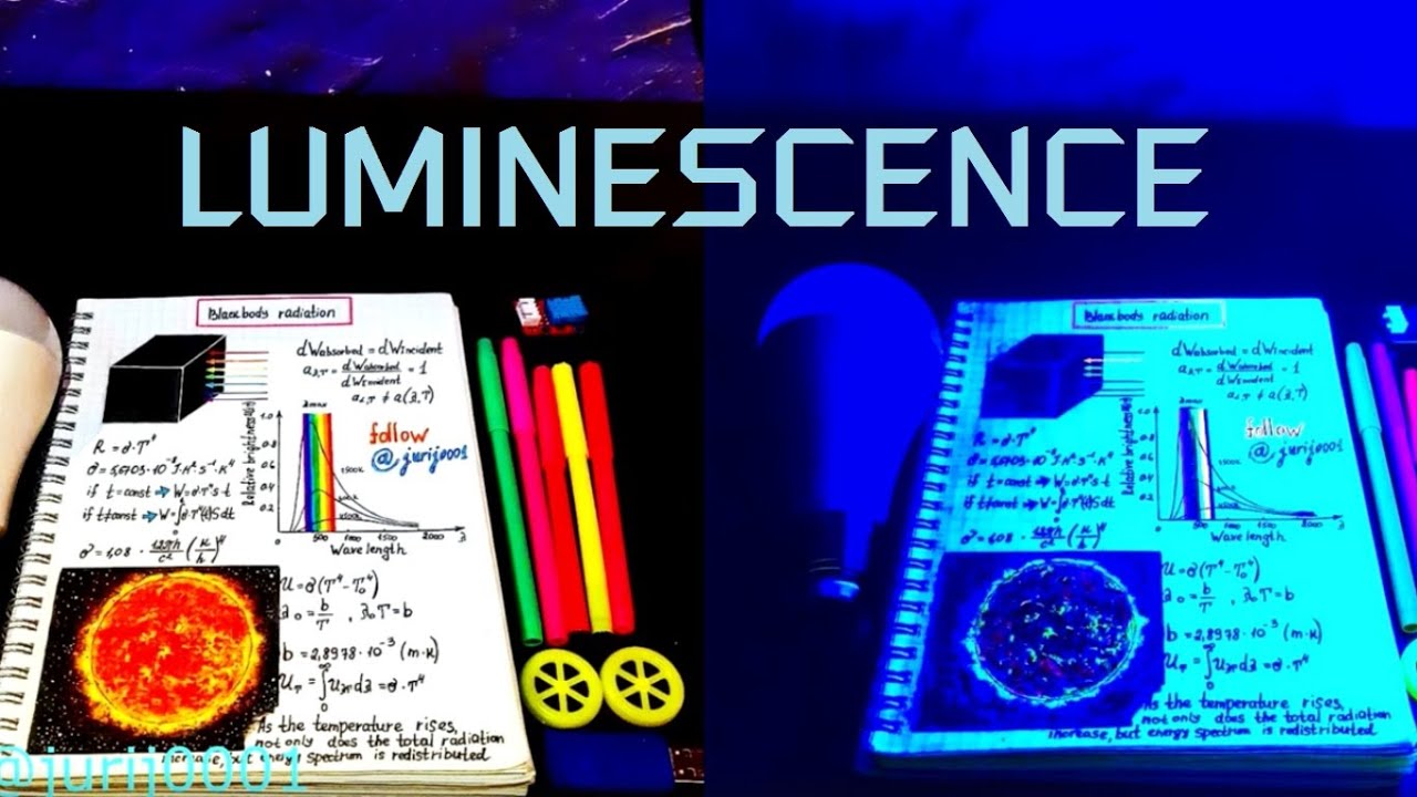 Luminescence and Art. Physics and Art. - YouTube