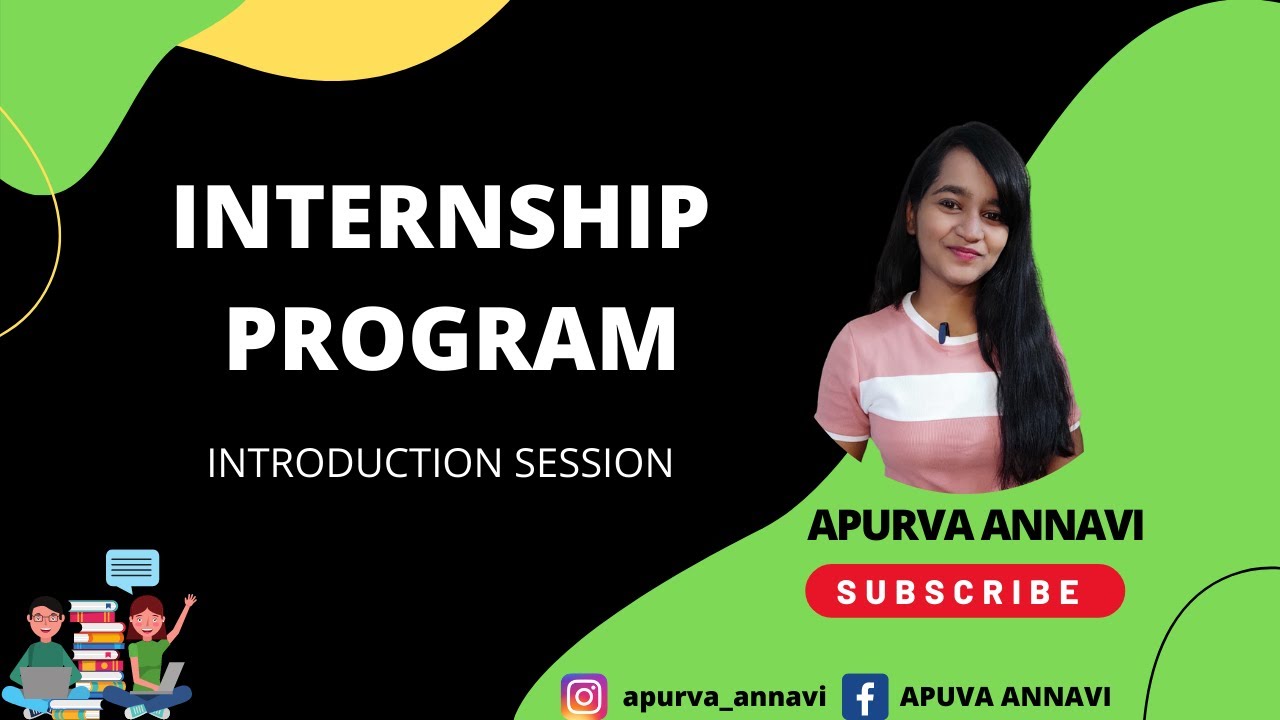 Stock Market Internship 15 II Introduction Session - YouTube