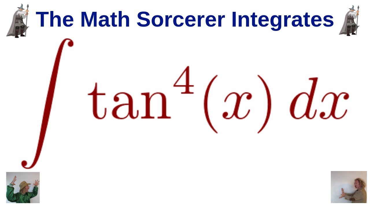 Trigonometric Integrals Powers of Secant and Tangent tan^4(x) - YouTube