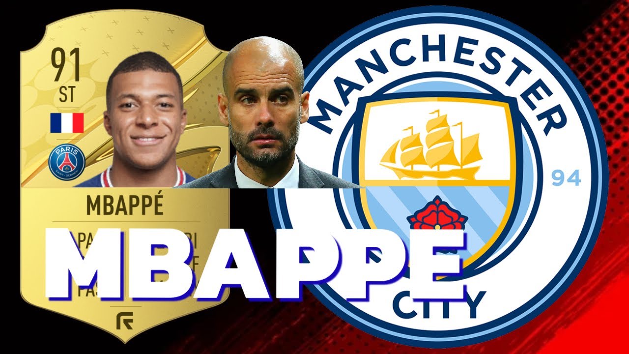 MBAPPE JUGANDO en el MANCHESTER CITY de GUARDIOLA · HD · FP - YouTube