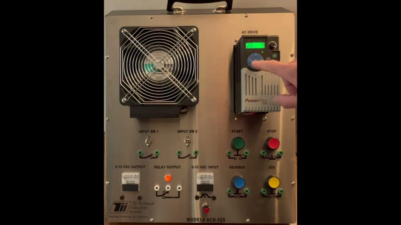 Changing the Min and Max Frequency on a PowerFlex 525 - YouTube