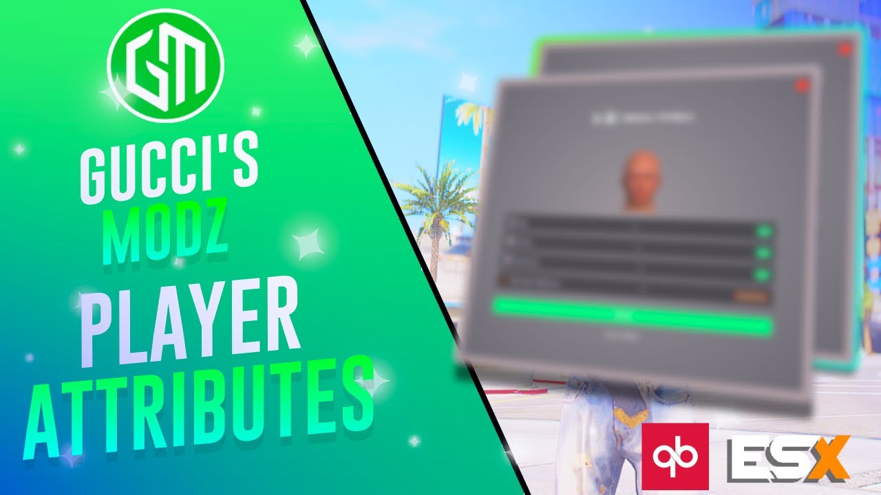 Character Attributes System | Fivem Script [QB/ESX] (CustomUI) - YouTube