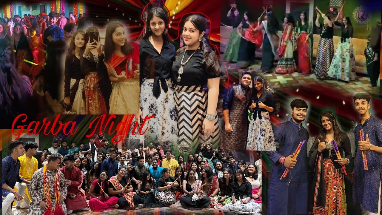 Navratri 2024 Garba night celebration | Garba vlog | last minute vlog ...