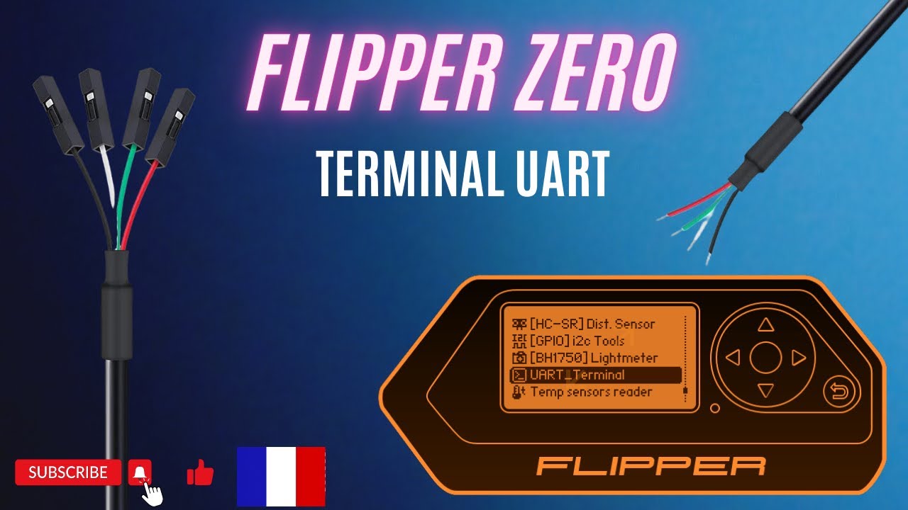 Flipper Zero : Un terminal terminal UART/Serial au format de poche ...
