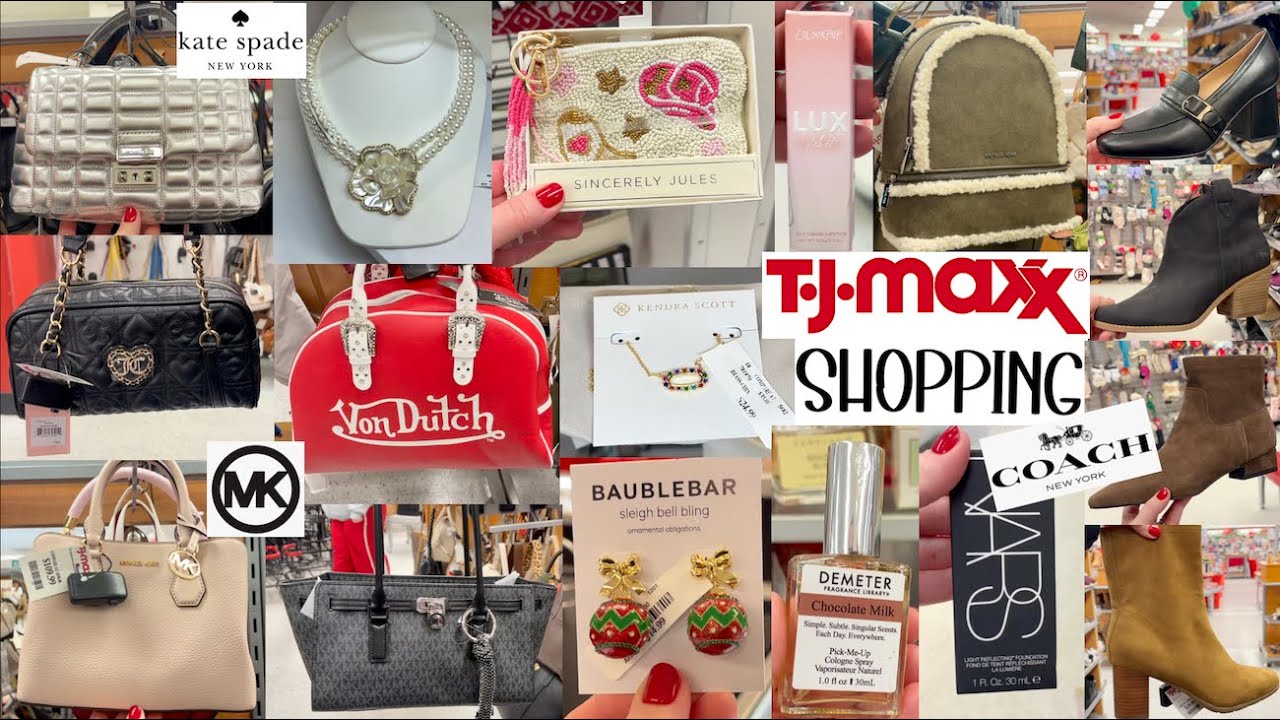 TJ MAXX SHOPPING #tjmaxx #marshalls #new #shopping #2025 #christmas # ...