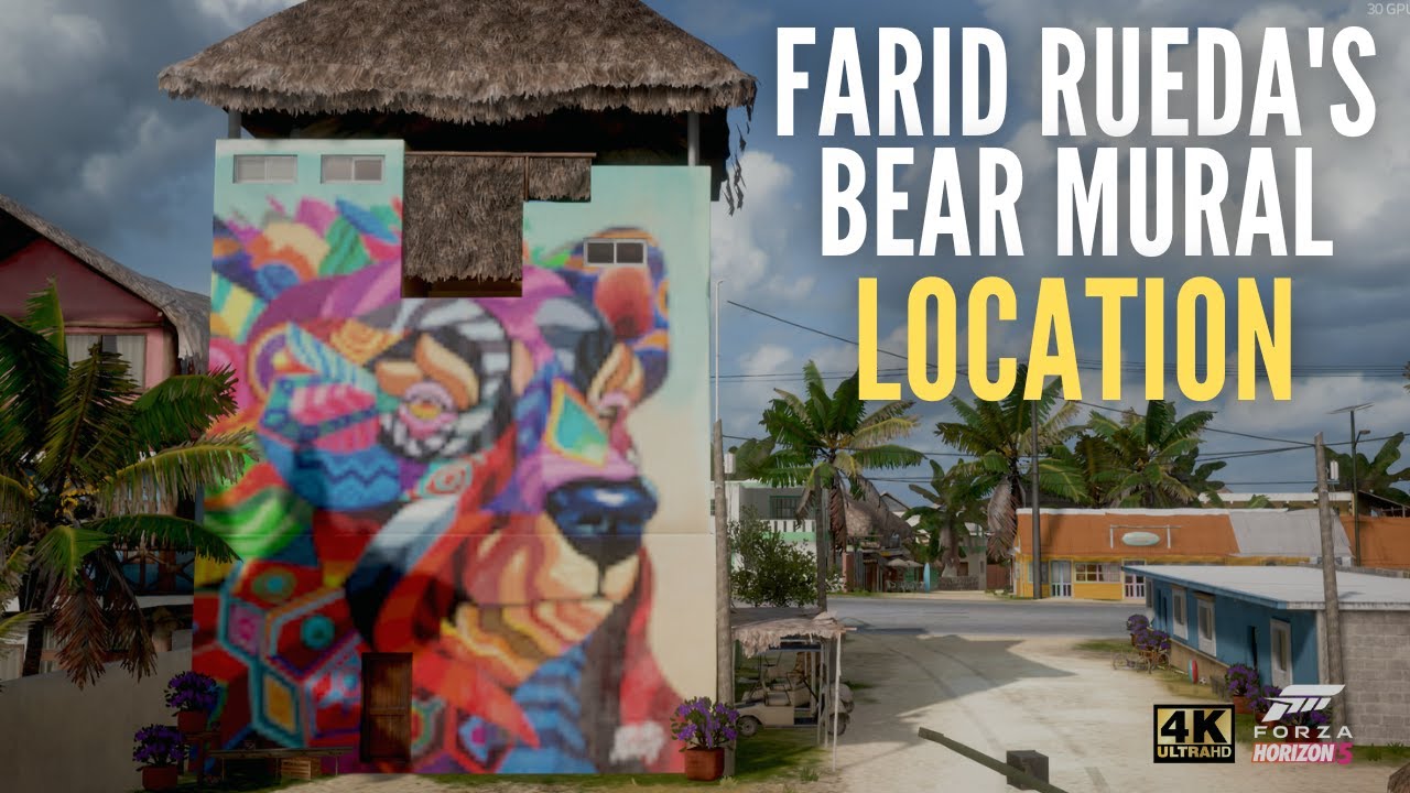 Forza Horizon 5 #:Forzathon "Bear Necessities" Take a photo of Farid ...