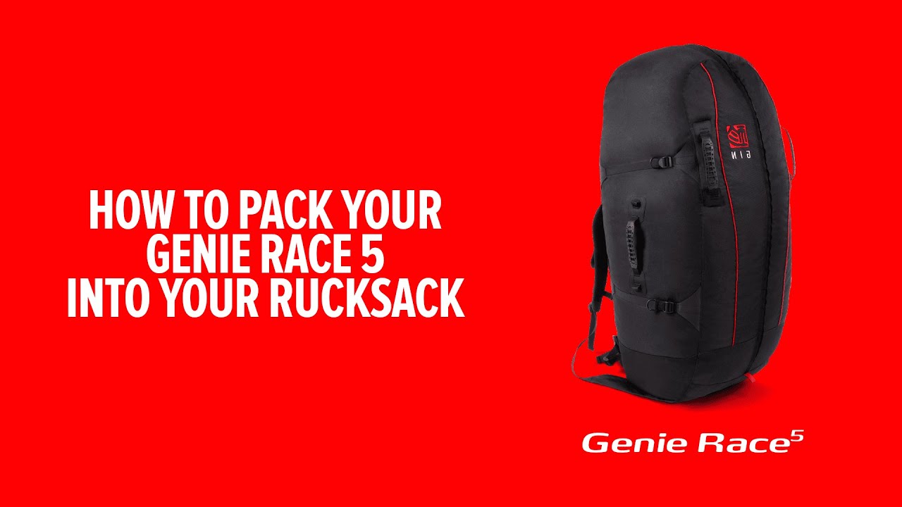GIN GLIDERS ::: How to pack your Genie race 5 harness into your ...