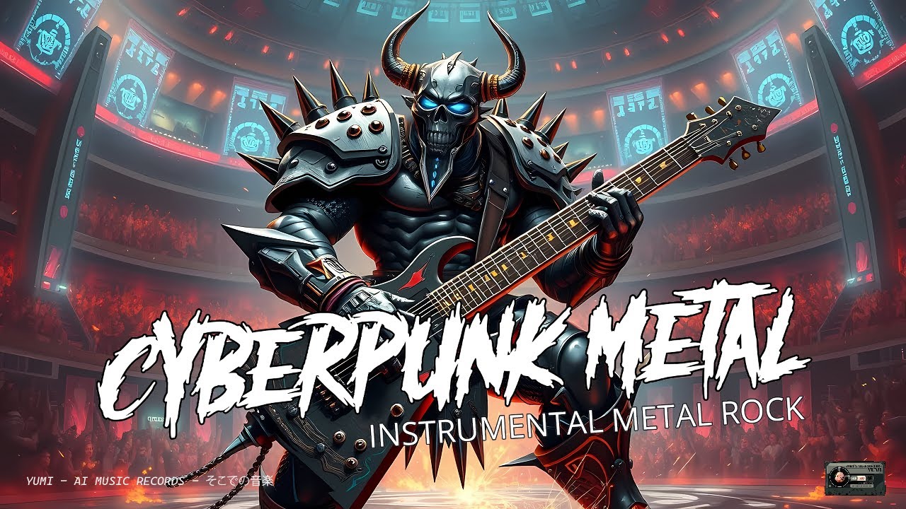 Best Cyberpunk Metal Energy Mix 🚀 Futuristic Beats for Focus [ EPIC ...
