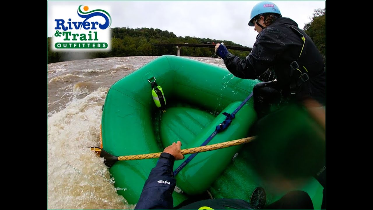 Whitewater Rafting the Shenandoah River at 8.83ft., at Harpers Ferry ...